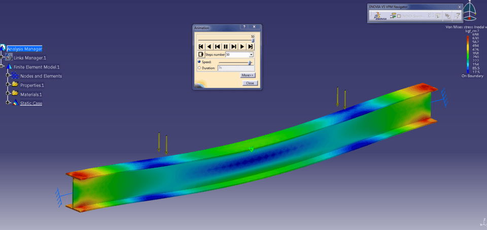 CATIA V5 ANALYSIS