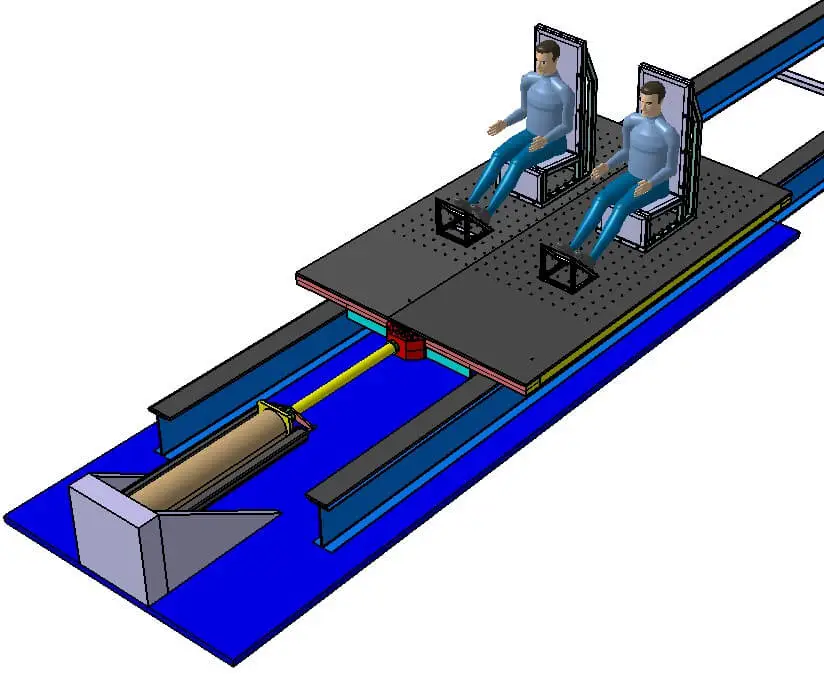 Sled Testing System: Accurate Crash Scenario Replication 01